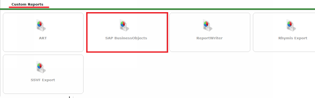 Running Reports in Business Objects
