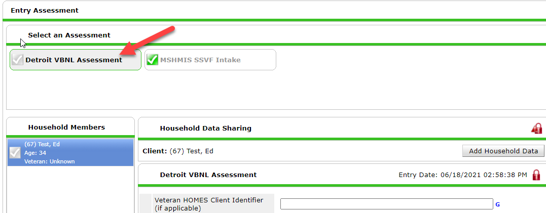 VBNL Assessment: VBNL Workflow for SSVF Programs